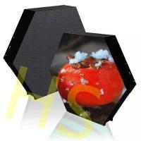 China Hexagonal LED Screen Outdoor SMD Full Color  Hexagon LED Display P3 LED Sexangle Pantalla for sale