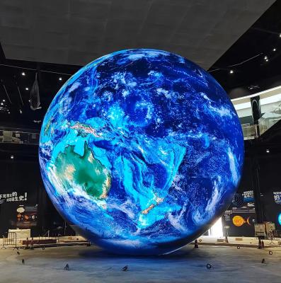 China Creative HD Sphere Led Display Advertising Screen P1.8 P2 P2.5 for sale