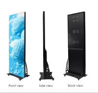 China Digital Led Poster Screen 640x1920mm Standing Led Display for sale
