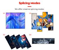 China Smart Full HD LED Poster Screen P2.0 Standing Indoor Event Digital Signage for sale