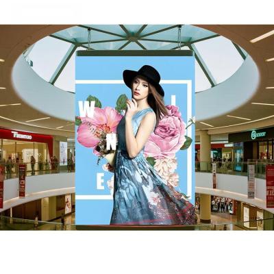 China Double sided led display Ultra-thin LED scren P1.56 Indoor LED display for sale