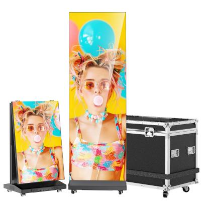 China P1.25 Foldable LED poster screen LED Poster Display for sale