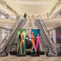 China P1.25 Foldable LED poster screen LED Poster Display for sale