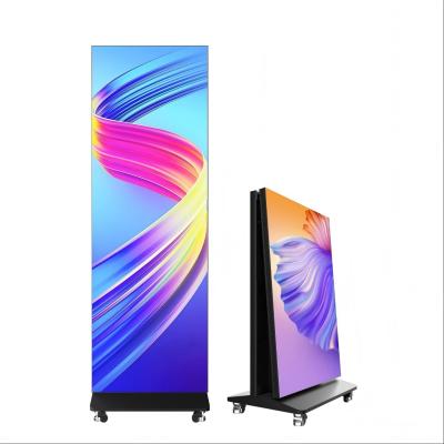 China P1.86 Foldable LED poster screen LED Poster Display for sale