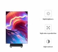 China P1.5 Tri Fold Poster Led display Foldable led Screen Double Sided led dispaly for sale