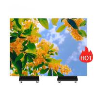 China P1.25 Tri Fold Poster Led display Foldable led Screen Double Sided led dispaly for sale
