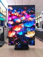 China P1.8 Tri Fold Poster Led display Foldable led Screen Double Sided led dispaly for sale