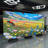 China P2 Tri Fold Poster Led display Foldable led Screen Double Sided led dispaly for sale