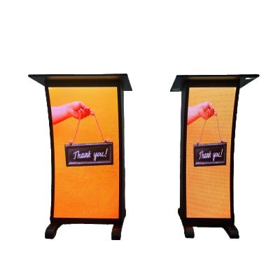 China Podium led Screen/ LED Front Desk Display for sale