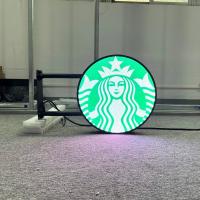 China Outdoor P4.28 Round LED display screen /Circle LED Logo Display for sale
