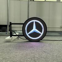 China Outdoor P4.28 Round LED display screen /Circle LED Logo Display for sale