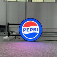 China Outdoor P4.28 Round LED display screen /Circle LED Logo Display for sale