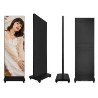 China Indoor Digital Billboard Advertising Display Screen Folding LED Poster Screen for sale