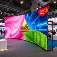China Indoor led display screen P1.86 Full Color Led Screen for sale