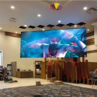 China Indoor P1.95 Ultra-Thin LED Advertising Display Full Color Double sided LED display for sale
