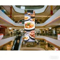 China Indoor ultra-thin double-sided LED screen for sale
