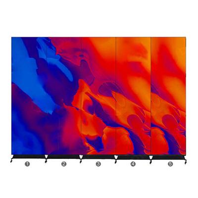 China P1.8 Indoor Digital Signage LED Poster Folding LED Screens Banner Video Wall Advertising LED Display for sale