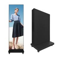 China P1.8 Indoor Digital Signage LED Poster Folding LED Screens Banner Video Wall Advertising LED Display for sale
