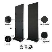 China Foldable LED Poster Display Screen/ Portable LED Poster Advertising Display Screen for sale