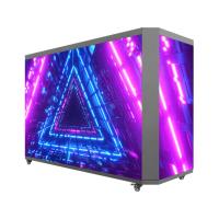 China LED DJ BOOTH,Six Folding Tavolo Dj Table Facade Led Display Screen for sale