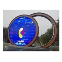 China Round LED Display with Edging Circle Display for sale