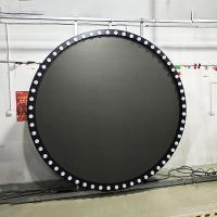 China 2m Diameter Circular Led Display Screen Side Round Led Display for Outdoor Advertising for sale