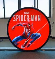 China 2m Diameter Circular Led Display Screen Side Round Led Display for Outdoor Advertising for sale