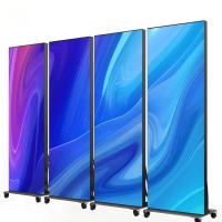 China P2.5 Foldable LED poster screen for Indoor advertising for sale