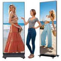 China P2.5 Foldable LED poster screen for Indoor advertising for sale