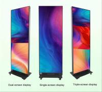 China Indoor LED Poster Display P1.86 640x1920mm Digital Advertising LED Screen for shopping mall for sale