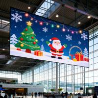 China Ultra-thin Double-sided LED Poster Displays 8K LED display for Airports for sale