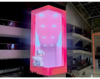 China outdoor right angle led display 90 Degree Right-angle LED Display Screen for sale