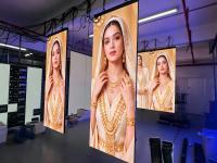 China Ultra-Thin Double Sided LED Display Screen Indoor Slim Digital Signage for Shopping Mall & Airport for sale