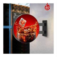 China Waterproof outdoor Round LED Display |Creative Circular LED Sign for Café for sale