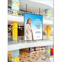 China HSCXLED P1.56 digital advertising signage display and LED screen panel, LED Poster Display for Indoor LED Advertising Display for sale