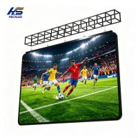 China HSCXLED Full color HD Digital Signage Window Led Video Display Dual LED Screen Double Side ultra Thin Design Hanging Display for sale