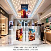 China HSCXLED 4K HD LED screen P1.95 Pixel Pitch Double-Sided LED Display Indoor Building Lobby LED Video Walls Display Screen for sale