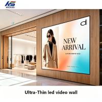 China HSCXLED Ultra Thin LED Display LED Video Wall, High Brightness Large Digital Advertising Screen Display for Advertising for sale