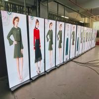China HSCXLED Foldable P2.5 GOB Poster LED Screen Stand LED Display Double-sided Led Poster Screen for Shopping Mall for sale