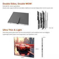 China HSCXLED P1.56 digital advertising signage display and LED screen panel, LED Poster Display for Indoor LED Advertising Display for sale