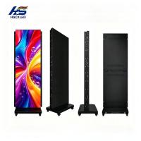 China HSCXLED All in one Led Display Indoor Advertising Poster Screen Double side Digital Business Led Poster for Trade Show/Store for sale