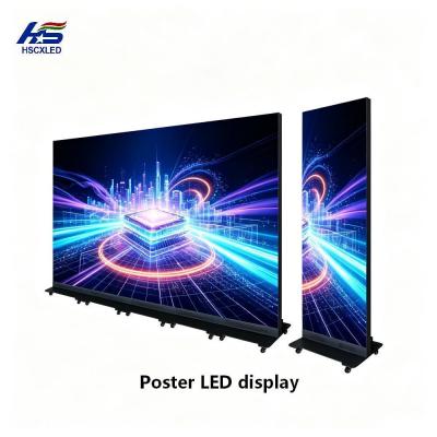 China Indoor LED Advertising Display for Led Poster Display P1.53-P2.5 Digital Advertising Signage Display and Led Screen Panel for sale