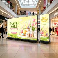 China Indoor LED Advertising Display for Led Poster Display P1.53-P2.5 Digital Advertising Signage Display and Led Screen Panel for sale