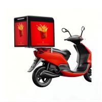 China Food Delivery Box LED Display for sale