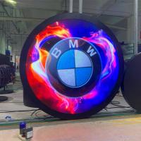 China P3 Custom Round LED Display/ Outdoor Round LED Screen for sale
