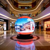 China Sphere LED Display/360 Degree LED sphere for sale