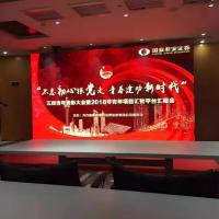 China 640x480mm cabinet indoor fixed led display for sale