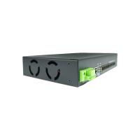 China L3 Managed 8 Port 1G 10G SFP+ Uplink Industrial Ethernet Fiber Switch 160 Gbps for sale