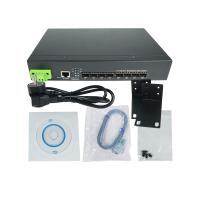 China L3 Managed 8 Port 1G 10G SFP+ Uplink Industrial Ethernet Fiber Switch 160 Gbps for sale