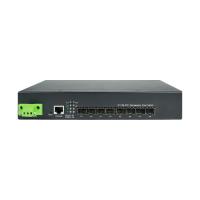 China L3 Managed 8 Port 10G SFP+ Industrial Ethernet Switch with 160 Gbps Switching Capacity for sale